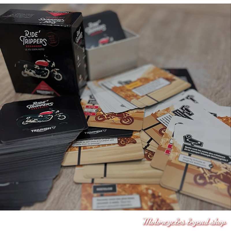 Jeu de cartes Moto Triumph Ride Trippers - Motorcycles Legend shop
